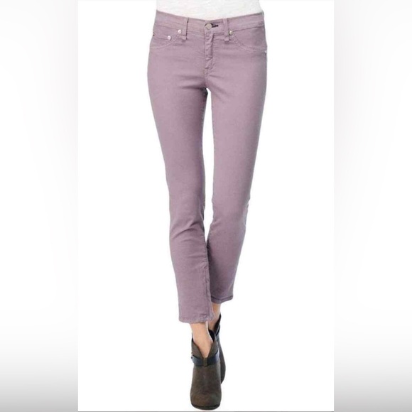 rag & bone | Jeans | Rag Bone Lavender Zipper Capri Size 24 | Poshmark